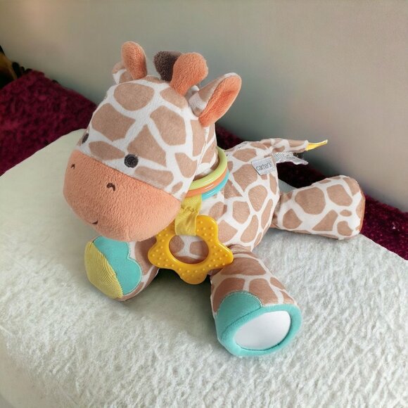 Carter's | Toys | Carters Baby Plush Toy Rattle Sensory Child Soft ...